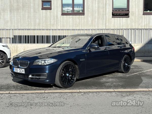 Zils BMW 5 Series 2014 Tallina, ar dzinēja tilpumu 2.00 L un nobraukumu 308 tūkst. km par 11999 €, foto 1 vietnē AUTOMOTO.COM.LV