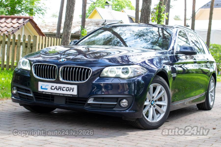 Blue BMW 5 Series 2016 in Tallinn, with an engine capacity of 3.00 L and mileage of 193 thousand km for 14900 €, photo 1 on AUTOMOTO.COM.LV