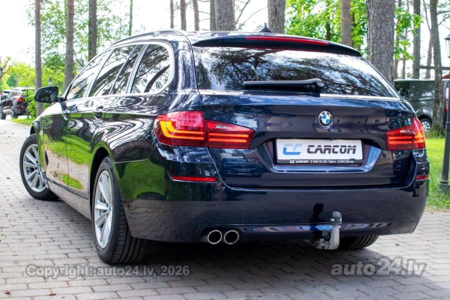 Blue BMW 5 Series 2016 in Tallinn, with an engine capacity of 3.00 L and mileage of 193 thousand km for 14900 €, photo 8 on AUTOMOTO.COM.LV