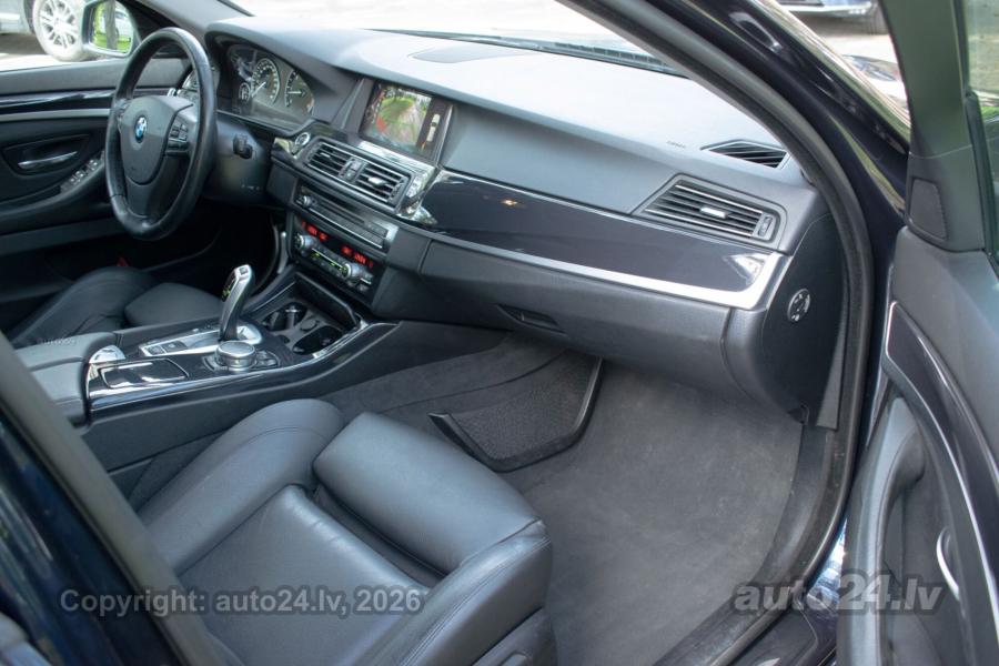 Blue BMW 5 Series 2016 in Tallinn, with an engine capacity of 3.00 L and mileage of 193 thousand km for 14900 €, photo 10 on AUTOMOTO.COM.LV