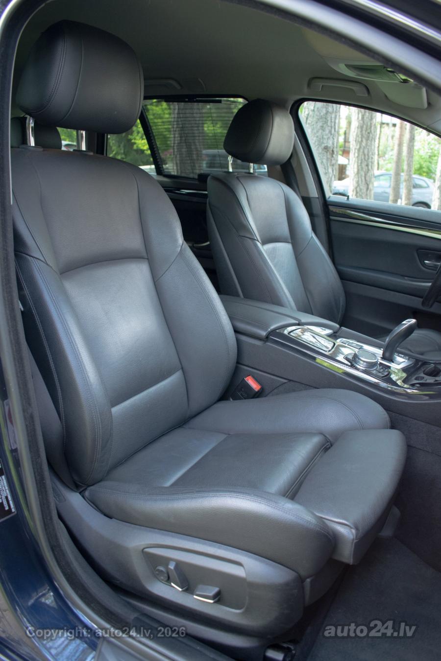 Blue BMW 5 Series 2016 in Tallinn, with an engine capacity of 3.00 L and mileage of 193 thousand km for 14900 €, photo 12 on AUTOMOTO.COM.LV