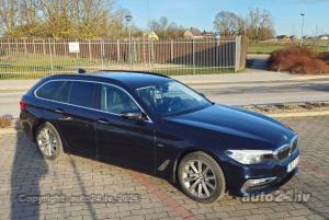 Zils BMW 5 Series 2017 Tartu, ar dzinēja tilpumu 3.00 L un nobraukumu 191 tūkst. km par 19999 €, foto  vietnē AUTOMOTO.COM.LV