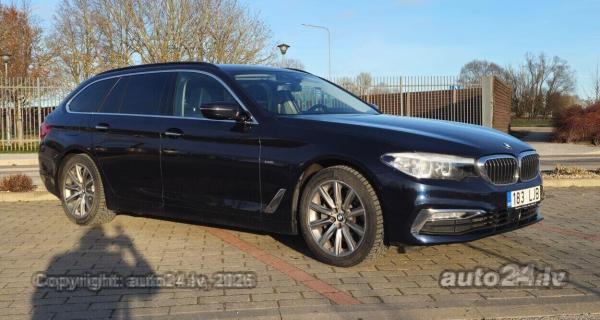 Zils BMW 5 Series 2017 Tartu, ar dzinēja tilpumu 3.00 L un nobraukumu 191 tūkst. km par 19999 €, foto 4 vietnē AUTOMOTO.COM.LV