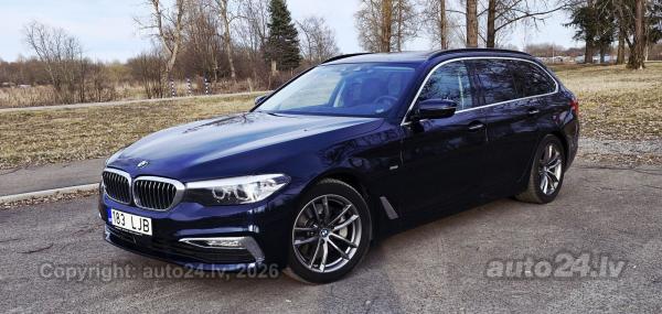 Blue BMW 5 Series 2017 in Tallinn, with an engine capacity of 3.00 L and mileage of 193 thousand km for 18000 €, photo 1 on AUTOMOTO.COM.LV