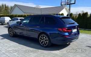 Blue BMW 5 Series 2017 in Tallinn, with an engine capacity of 2.00 L and mileage of 117 thousand km for 24700 €, photo 4 on AUTOMOTO.COM.LV