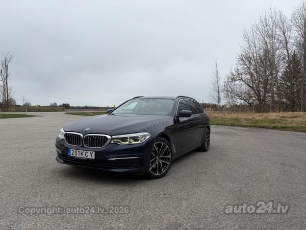 Blue BMW 5 Series 2017 in Tartu, with an engine capacity of 3.00 L and mileage of 295 thousand km for 20000 €, photo 1 on AUTOMOTO.COM.LV