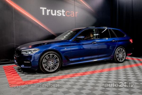 Zils BMW 5 Series 2017 Pērnava, ar dzinēja tilpumu 3.00 L un nobraukumu 274 tūkst. km par 20990 €, foto 4 vietnē AUTOMOTO.COM.LV