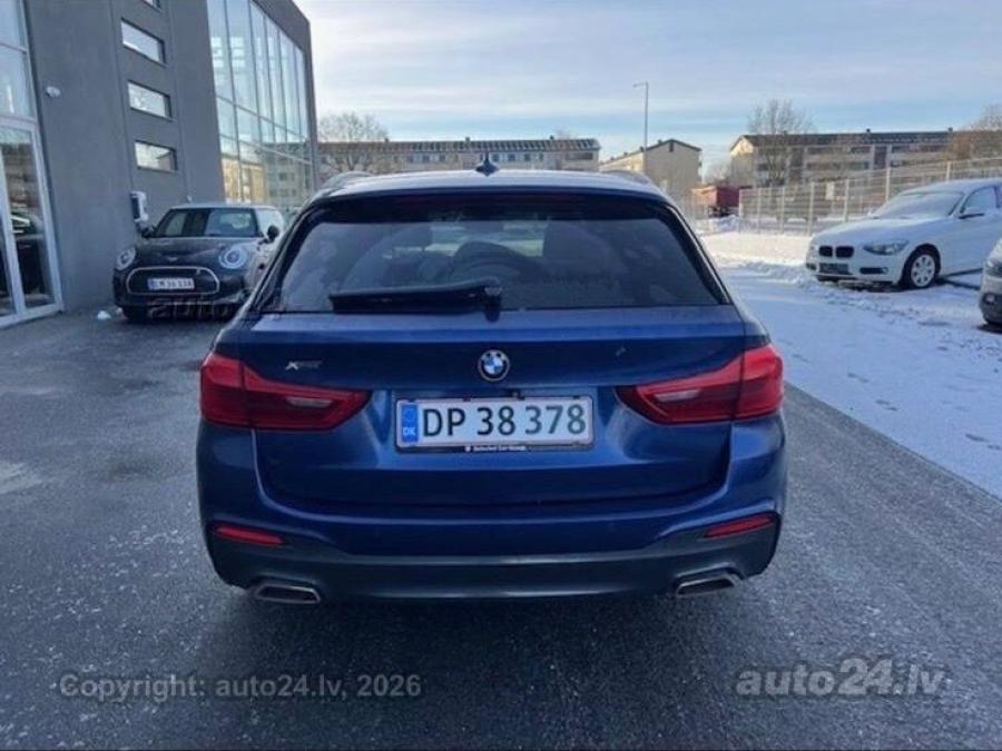 Blue BMW 5 Series 2018 in Parnu, with an engine capacity of 3.00 L and mileage of 317 thousand km for 17990 €, photo 4 on AUTOMOTO.COM.LV