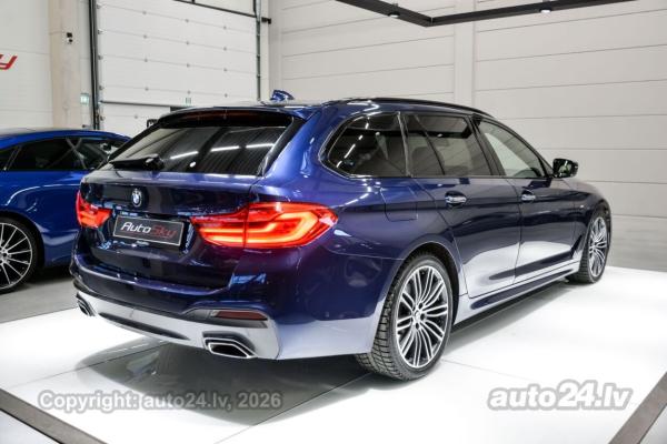 Blue BMW 5 Series 2018 in Tallinn, with an engine capacity of 2.00 L and mileage of 199 thousand km for 21900 €, photo 3 on AUTOMOTO.COM.LV
