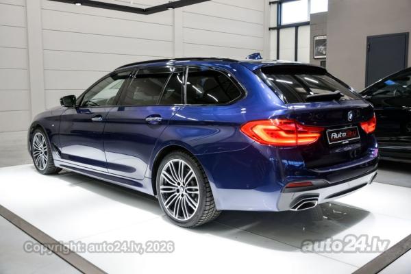 Blue BMW 5 Series 2018 in Tallinn, with an engine capacity of 2.00 L and mileage of 199 thousand km for 21900 €, photo 4 on AUTOMOTO.COM.LV
