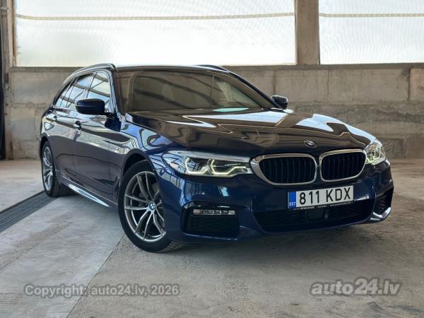 Zils BMW 5 Series 2018 Tartu, ar dzinēja tilpumu 2.00 L un nobraukumu 239 tūkst. km par 21000 €, foto 1 vietnē AUTOMOTO.COM.LV