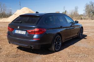 Blue BMW 5 Series 2018 in Tallinn, with an engine capacity of 2.00 L and mileage of 187 thousand km for 19000 €, photo 4 on AUTOMOTO.COM.LV