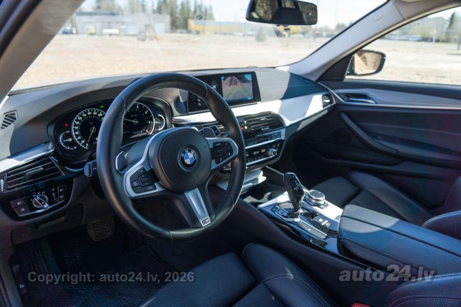 Blue BMW 5 Series 2018 in Tallinn, with an engine capacity of 2.00 L and mileage of 187 thousand km for 19000 €, photo 12 on AUTOMOTO.COM.LV