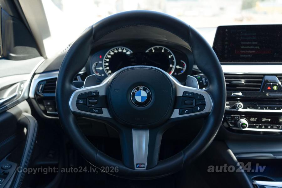 Blue BMW 5 Series 2018 in Tallinn, with an engine capacity of 2.00 L and mileage of 187 thousand km for 19000 €, photo 20 on AUTOMOTO.COM.LV