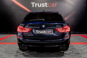 Blue BMW 5 Series 2018 in Parnu, with an engine capacity of 3.00 L and mileage of 181 thousand km for 24990 €, photo 10 on AUTOMOTO.COM.LV