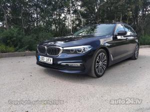Blue BMW 5 Series 2018 in Tallinn, with an engine capacity of 2.00 L and mileage of 250 thousand km for 15500 €, photo  on AUTOMOTO.COM.LV