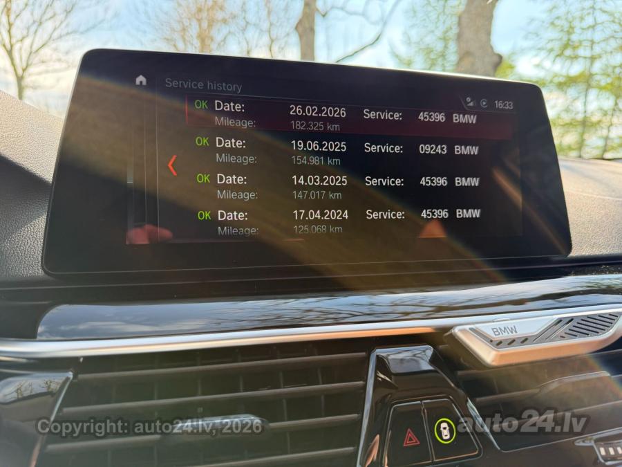 Синий БМВ 5 Серия 2018 в Таллин, объемом двигателя 3.00 л и пробегом 195 тыс. км за 18890 €, фото 21 на AUTOMOTO.COM.LV