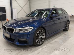 Zils BMW 5 Series 2018 Tallina, ar dzinēja tilpumu 3.00 L un nobraukumu 221 tūkst. km par 19990 €, foto  vietnē AUTOMOTO.COM.LV