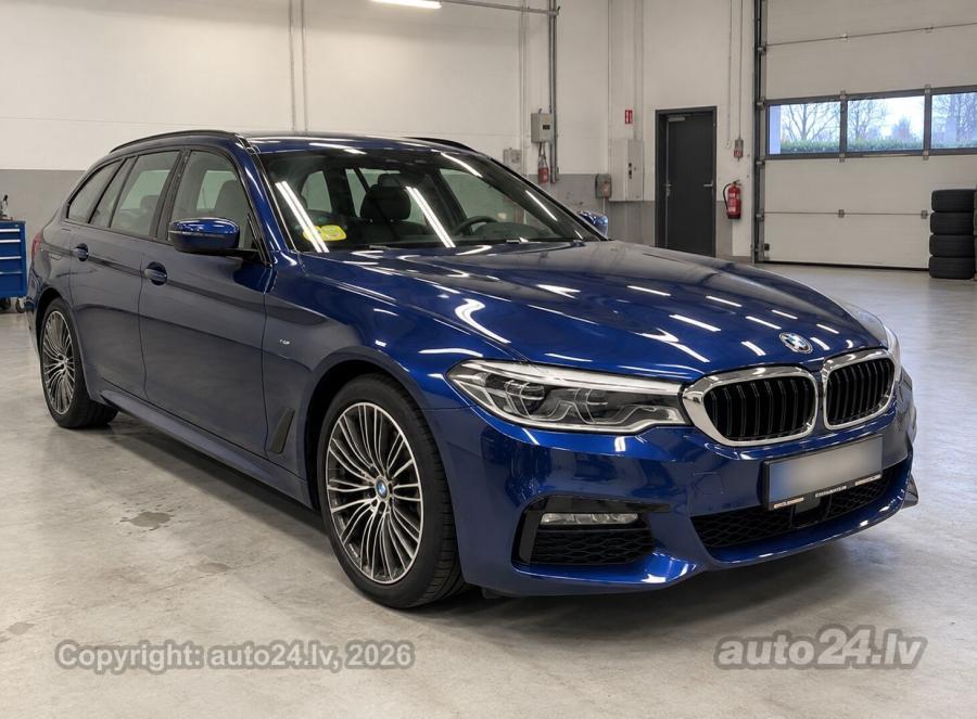 Zils BMW 5 Series 2018 Tallina, ar dzinēja tilpumu 3.00 L un nobraukumu 221 tūkst. km par 19990 €, foto 3 vietnē AUTOMOTO.COM.LV