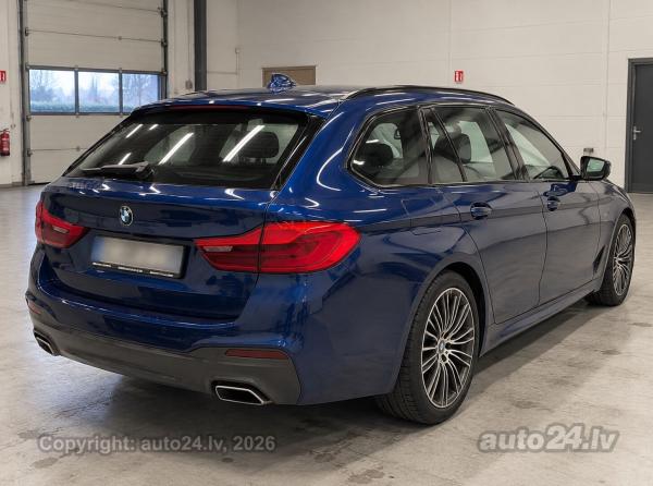Blue BMW 5 Series 2018 in Tallinn, with an engine capacity of 3.00 L and mileage of 221 thousand km for 19990 €, photo 4 on AUTOMOTO.COM.LV