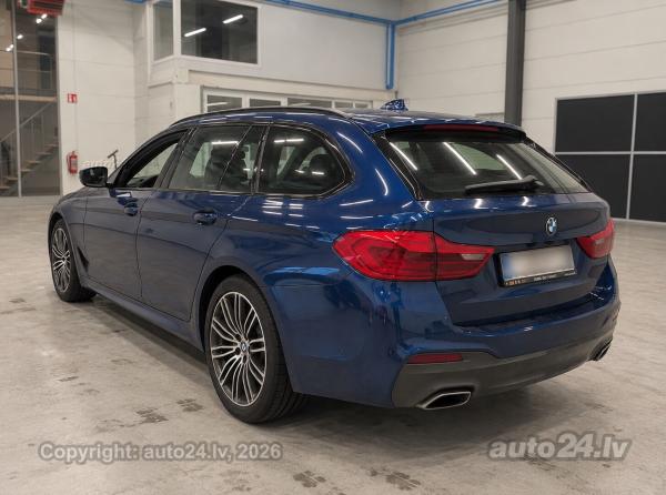 Blue BMW 5 Series 2018 in Tallinn, with an engine capacity of 3.00 L and mileage of 221 thousand km for 19990 €, photo 5 on AUTOMOTO.COM.LV