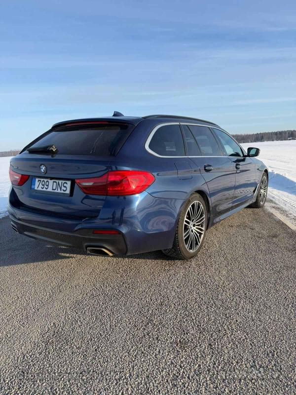 Zils BMW 5 Series 2019 Tallina, ar dzinēja tilpumu 2.00 L un nobraukumu 225 tūkst. km par 23000 €, foto 4 vietnē AUTOMOTO.COM.LV
