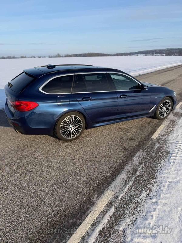 Zils BMW 5 Series 2019 Tallina, ar dzinēja tilpumu 2.00 L un nobraukumu 225 tūkst. km par 23000 €, foto 5 vietnē AUTOMOTO.COM.LV