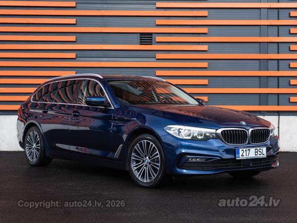 Zils BMW 5 Series 2019 Rakvere, ar dzinēja tilpumu 2.00 L un nobraukumu 292 tūkst. km par 22200 €, foto 3 vietnē AUTOMOTO.COM.LV