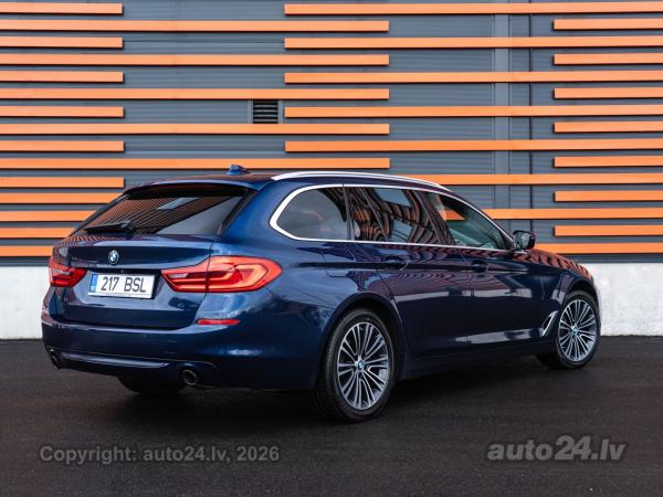 Zils BMW 5 Series 2019 Rakvere, ar dzinēja tilpumu 2.00 L un nobraukumu 292 tūkst. km par 22200 €, foto 5 vietnē AUTOMOTO.COM.LV