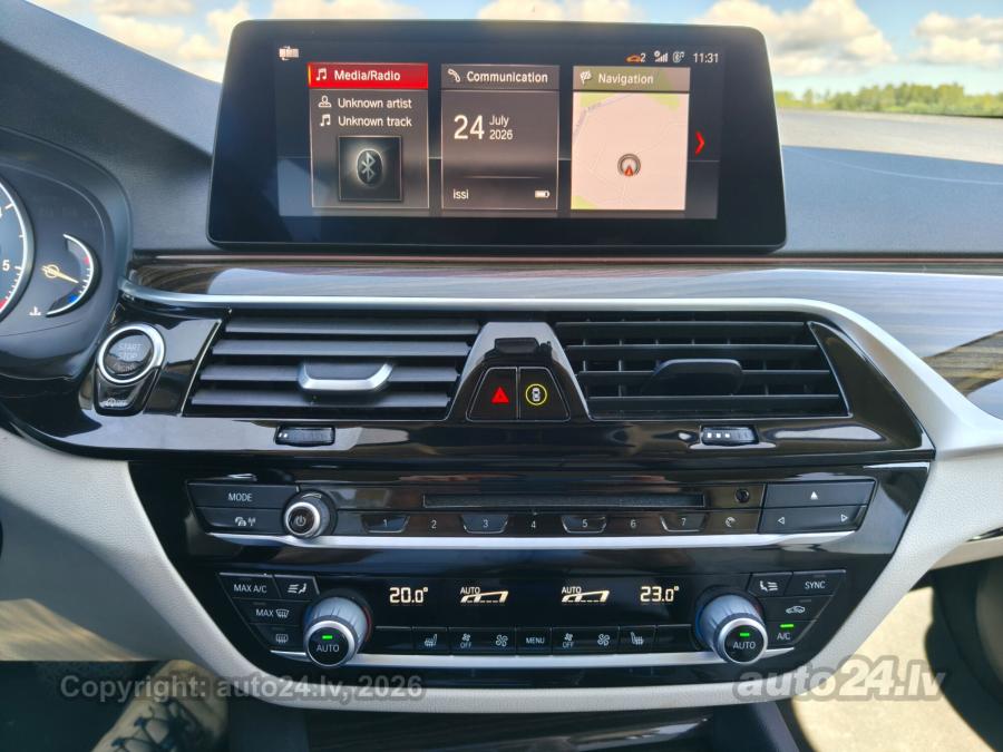 Синий БМВ 5 Серия 2019 в Кехра, объемом двигателя 2.00 л и пробегом 154 тыс. км за 21990 €, фото 21 на AUTOMOTO.COM.LV