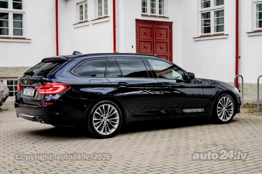 Blue BMW 5 Series 2019 in Parnu, with an engine capacity of 3.00 L and mileage of 165 thousand km for 28500 €, photo 6 on AUTOMOTO.COM.LV