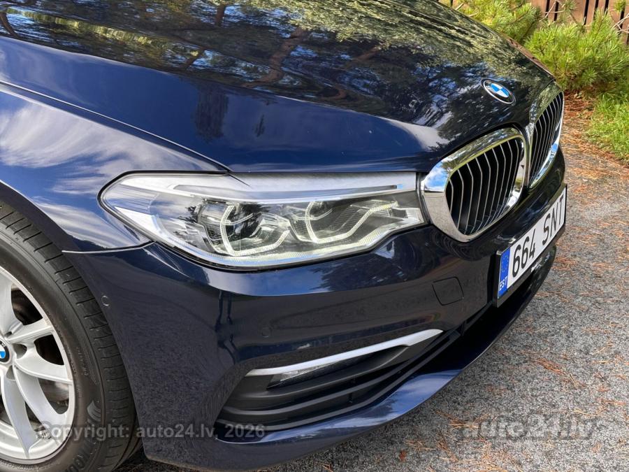 Zils BMW 5 Series 2019 Tallina, ar dzinēja tilpumu 2.00 L un nobraukumu 157 tūkst. km par 19500 €, foto 3 vietnē AUTOMOTO.COM.LV