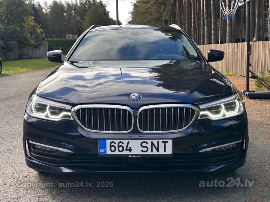 Zils BMW 5 Series 2019 Tallina, ar dzinēja tilpumu 2.00 L un nobraukumu 157 tūkst. km par 19500 €, foto 4 vietnē AUTOMOTO.COM.LV
