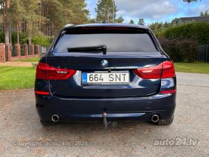 Zils BMW 5 Series 2019 Tallina, ar dzinēja tilpumu 2.00 L un nobraukumu 157 tūkst. km par 19500 €, foto 6 vietnē AUTOMOTO.COM.LV