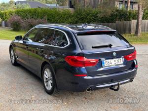 Zils BMW 5 Series 2019 Tallina, ar dzinēja tilpumu 2.00 L un nobraukumu 157 tūkst. km par 19500 €, foto 7 vietnē AUTOMOTO.COM.LV
