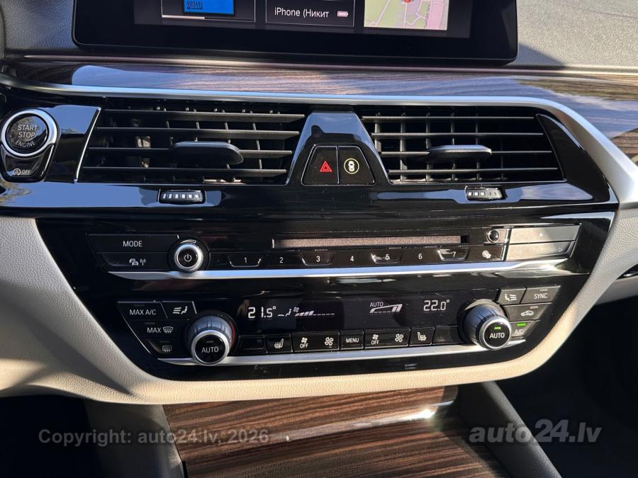 Zils BMW 5 Series 2019 Tallina, ar dzinēja tilpumu 2.00 L un nobraukumu 157 tūkst. km par 19500 €, foto 19 vietnē AUTOMOTO.COM.LV