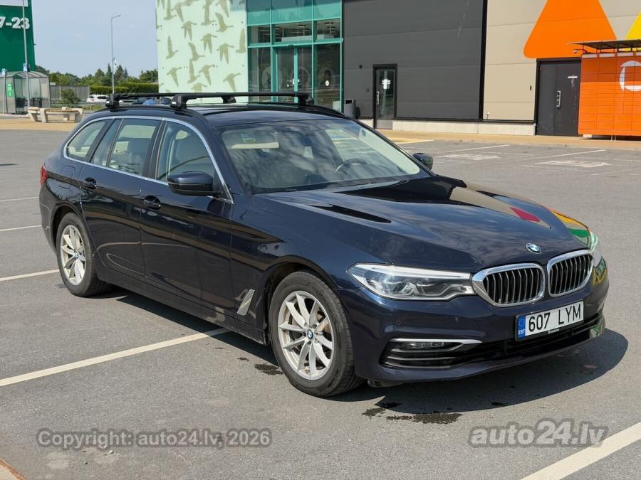Blue BMW 5 Series 2020 in Tallinn, with an engine capacity of 3.00 L and mileage of 152 thousand km for 29140 €, photo 1 on AUTOMOTO.COM.LV