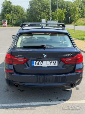 Blue BMW 5 Series 2020 in Tallinn, with an engine capacity of 3.00 L and mileage of 152 thousand km for 29140 €, photo 4 on AUTOMOTO.COM.LV