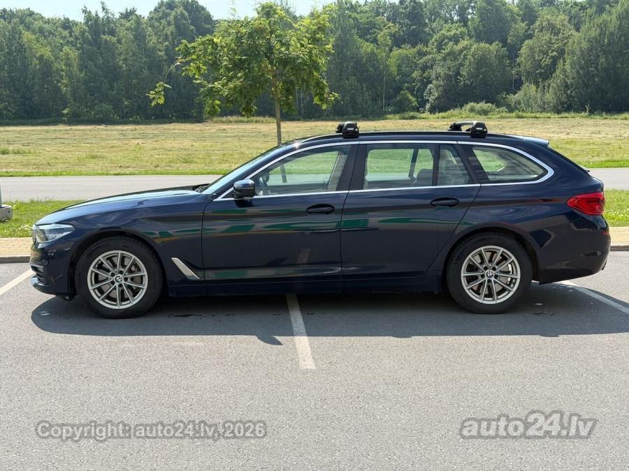 Blue BMW 5 Series 2020 in Tallinn, with an engine capacity of 3.00 L and mileage of 152 thousand km for 29140 €, photo 6 on AUTOMOTO.COM.LV