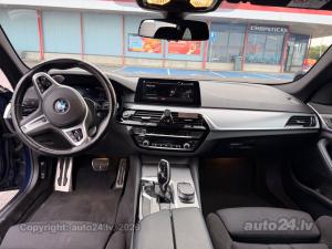 Blue BMW 5 Series 2020 in Tallinn, with an engine capacity of 2.00 L and mileage of 122 thousand km for 26500 €, photo 10 on AUTOMOTO.COM.LV