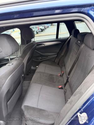 Blue BMW 5 Series 2020 in Tallinn, with an engine capacity of 2.00 L and mileage of 122 thousand km for 26500 €, photo 13 on AUTOMOTO.COM.LV
