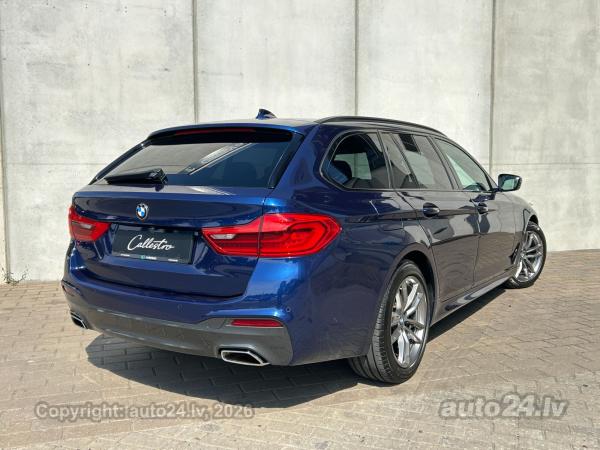 Blue BMW 5 Series 2020 in Tallinn, with an engine capacity of 2.00 L and mileage of 124 thousand km for 24900 €, photo 4 on AUTOMOTO.COM.LV
