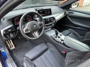 Zils BMW 5 Series 2020 Tallina, ar dzinēja tilpumu 2.00 L un nobraukumu 124 tūkst. km par 24900 €, foto 8 vietnē AUTOMOTO.COM.LV
