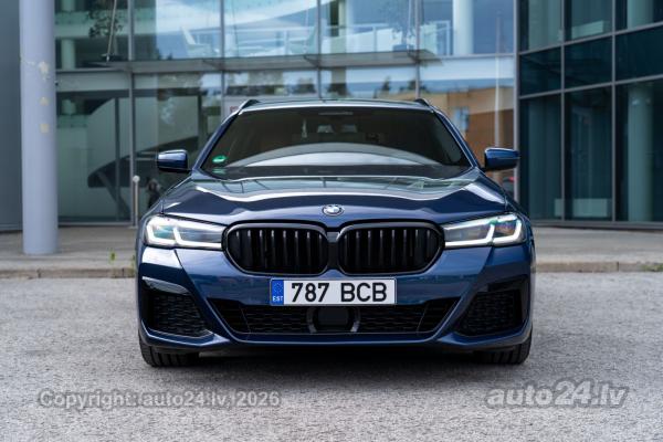 Blue BMW 5 Series 2021 in Tallinn, with an engine capacity of 2.00 L and mileage of 161 thousand km for 33490 €, photo 3 on AUTOMOTO.COM.LV