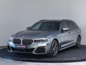 Zils BMW 5 Series 2022 Tallina, ar dzinēja tilpumu 2.00 L un nobraukumu 139 tūkst. km par 32900 €, foto  vietnē AUTOMOTO.COM.LV