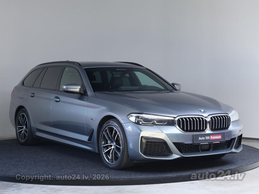 Zils BMW 5 Series 2022 Tallina, ar dzinēja tilpumu 2.00 L un nobraukumu 139 tūkst. km par 32900 €, foto 3 vietnē AUTOMOTO.COM.LV