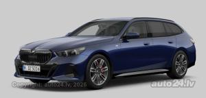 Zils BMW 5 Series 2025 Tallina, ar dzinēja tilpumu 3.00 L un nobraukumu 27 tūkst. km par 68900 €, foto  vietnē AUTOMOTO.COM.LV