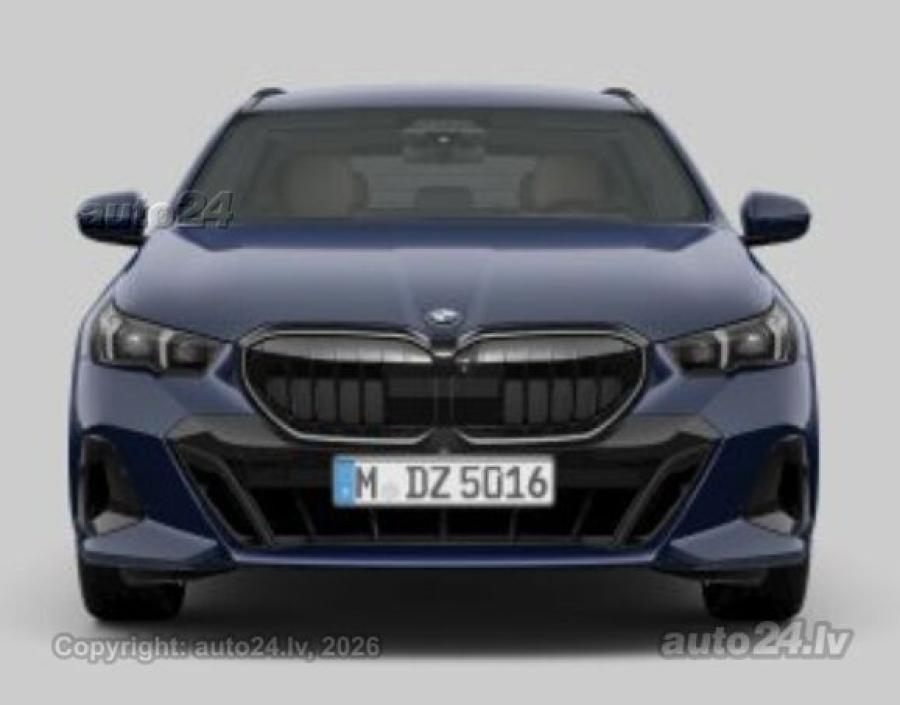 Blue BMW 5 Series 2025 in Tallinn, with an engine capacity of 3.00 L and mileage of 27 thousand km for 68900 €, photo 6 on AUTOMOTO.COM.LV
