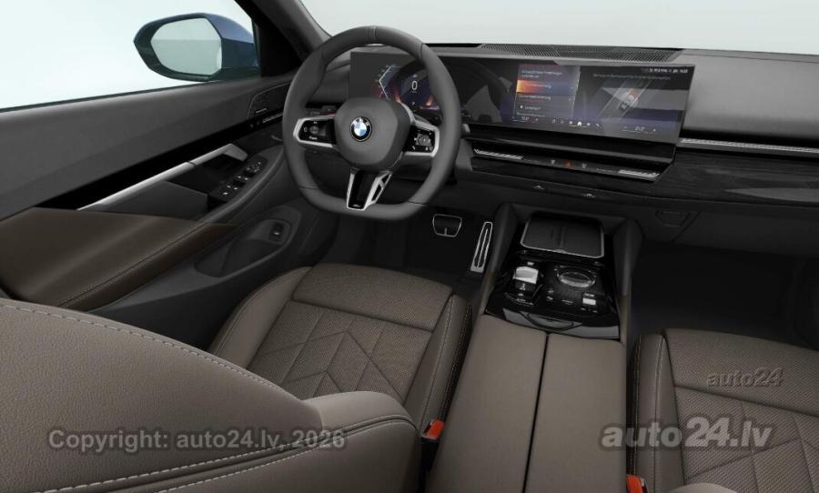 Blue BMW 5 Series 2025 in Tallinn, with an engine capacity of 3.00 L and mileage of 27 thousand km for 68900 €, photo 10 on AUTOMOTO.COM.LV