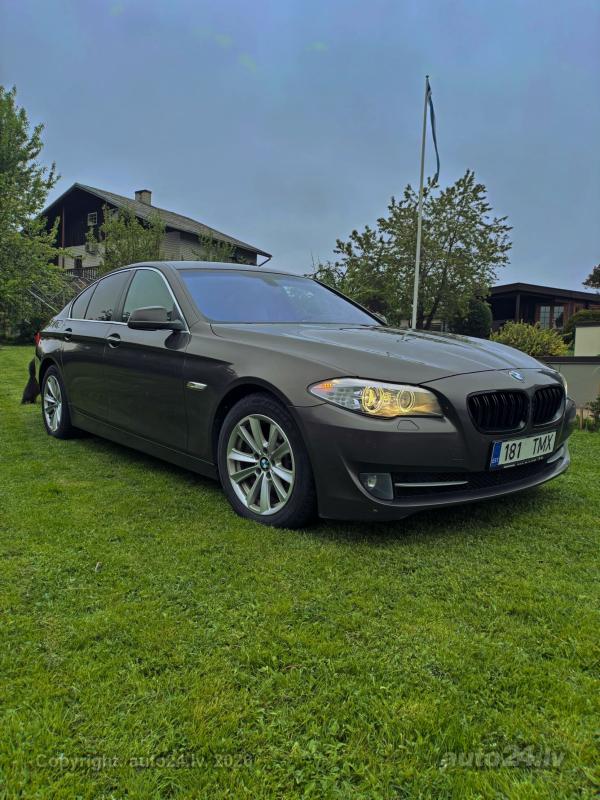 Brown BMW 5 Series 2012 in Tartu, with an engine capacity of 2.00 L and mileage of 345 thousand km for 10000 €, photo 1 on AUTOMOTO.COM.LV